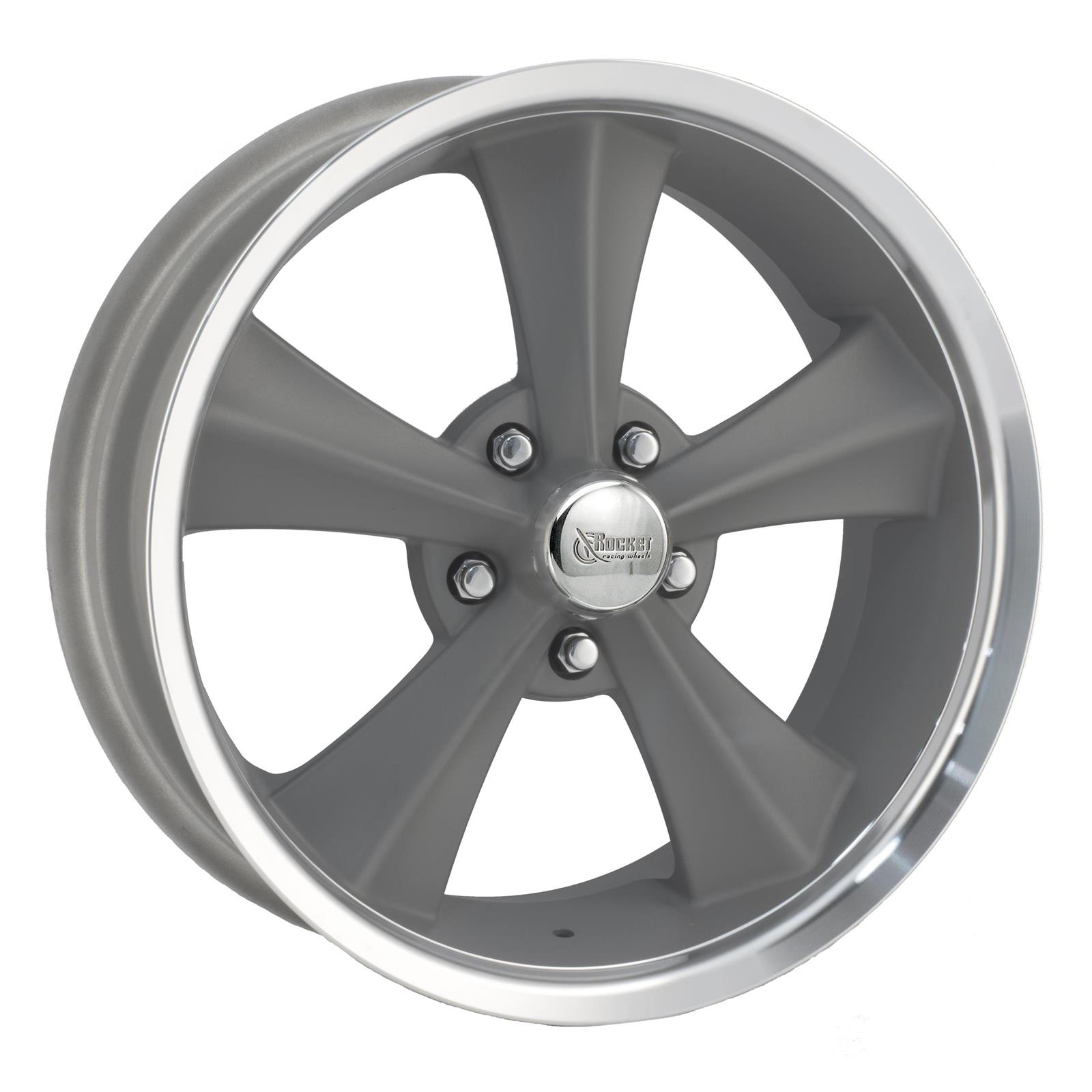 Rocket Booster Wheel, 18X7, 5 On 5, 4-1/2 Inch Backspace