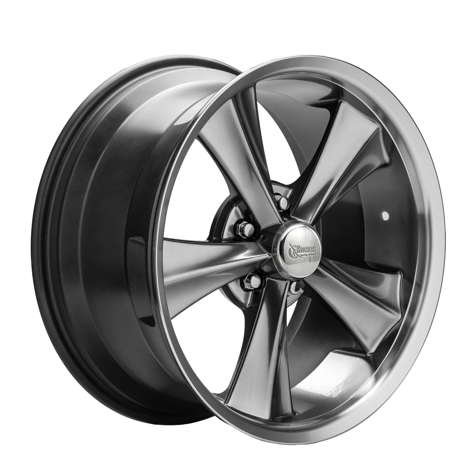 Rocket Racing Modern Muscle Booster 18X9 Wheel, 5x115mm BP, 20mm Off.