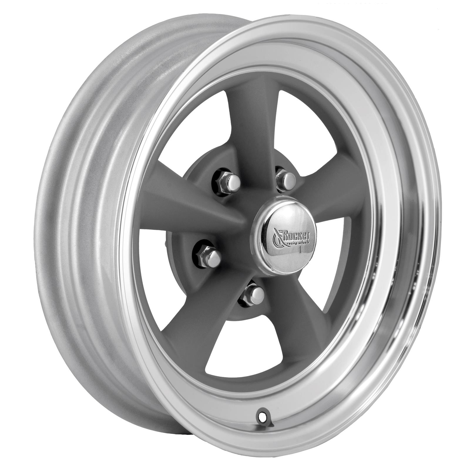 Rocket Racing Wheels Fuel Series 15X4 Wheel, 5X4.5 BP, 1.5 BS
