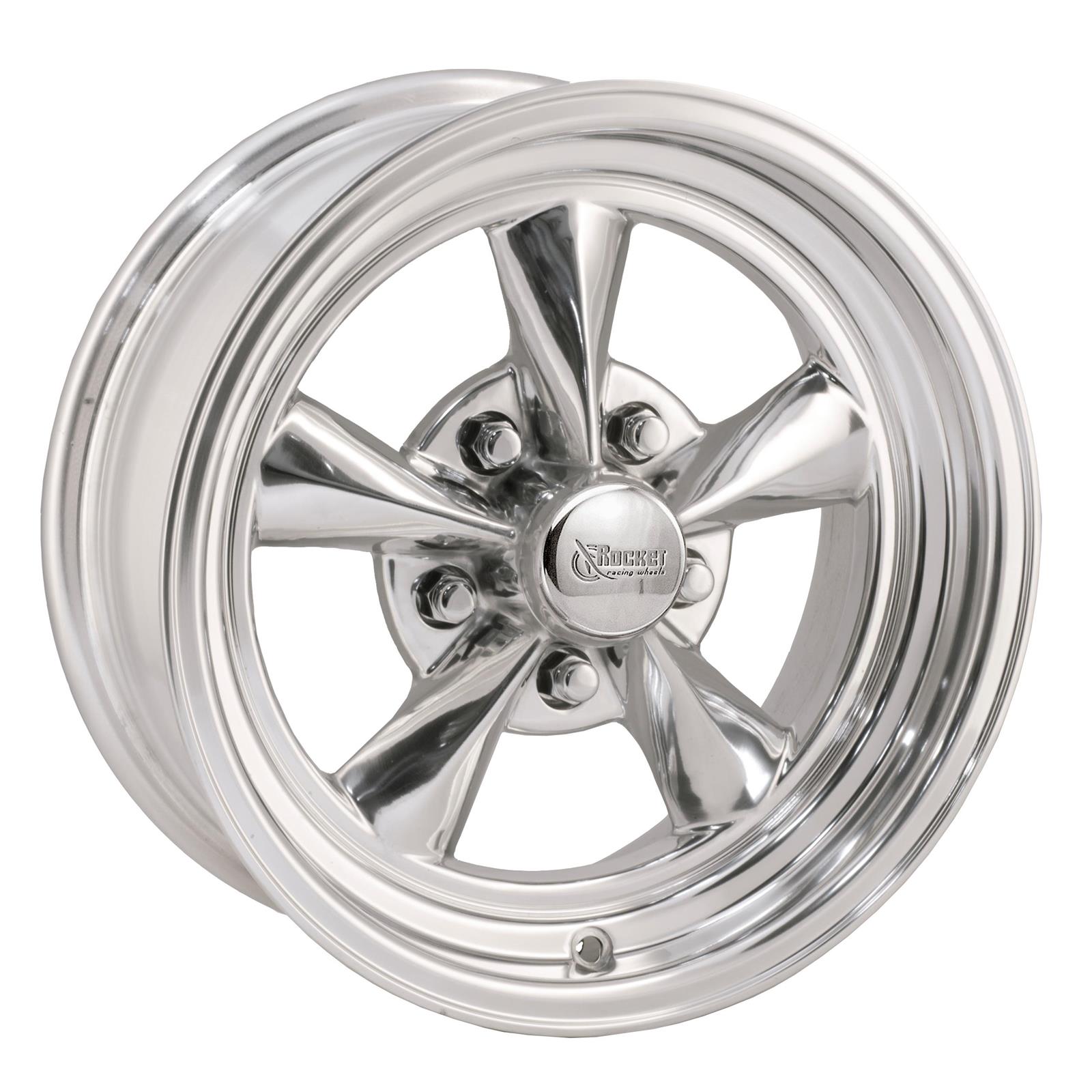 Rocket Racing Wheels Fuel Series 15X6 Wheel, 5X4.75 BP, 3.5 BS