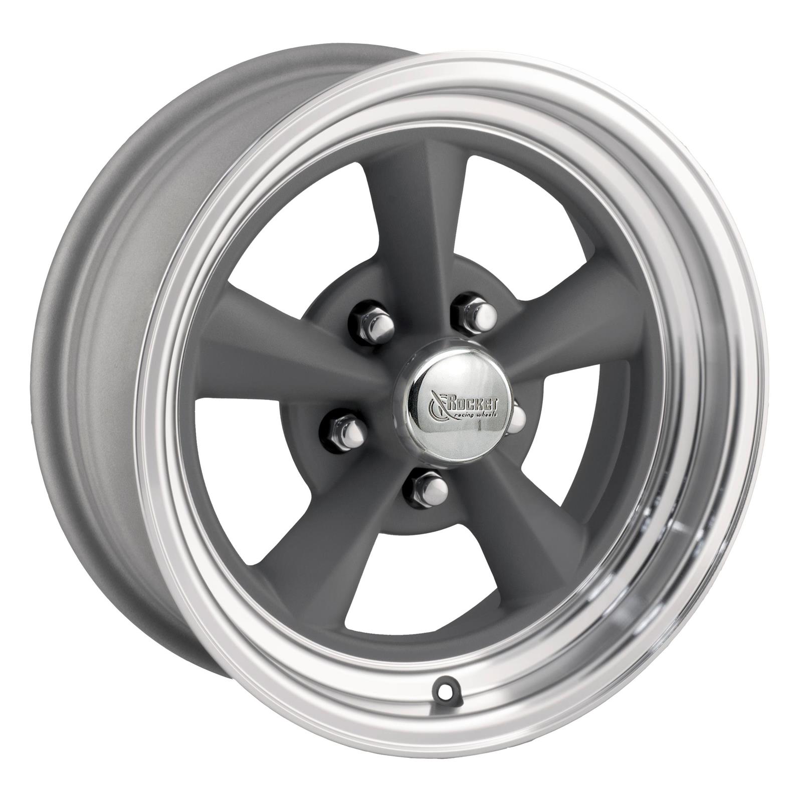 Rocket Racing Wheels Fuel Series 15X6 Wheel, 5X4.5 BP, 3.5 BS