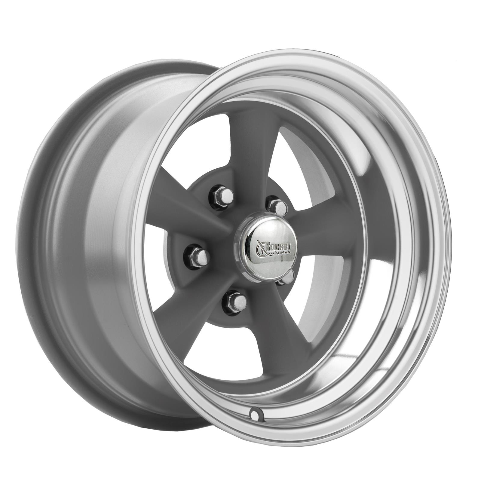 Rocket Racing Wheels Fuel Series 15X8 Wheel, 5X4.5 BP, 3.75 BS
