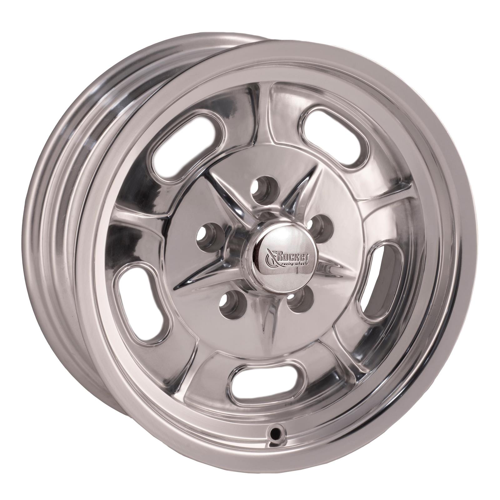 Rocket Racing Wheels Igniter Series 15X6 Wheel, 5X4.5 BP, 3.5 BS