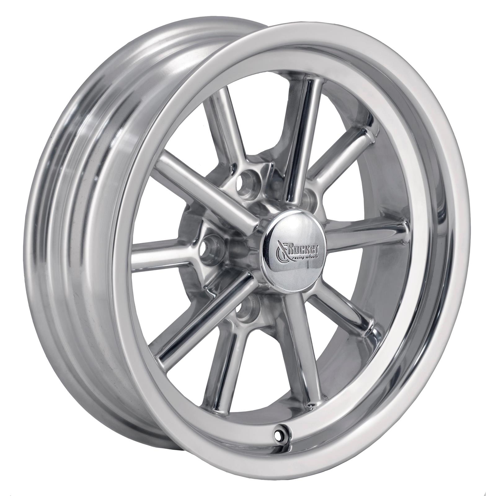 Rocket Racing Wheels Launcher Series 15X4.5 Wheel, 5x4.5 BP, 2.25 BS