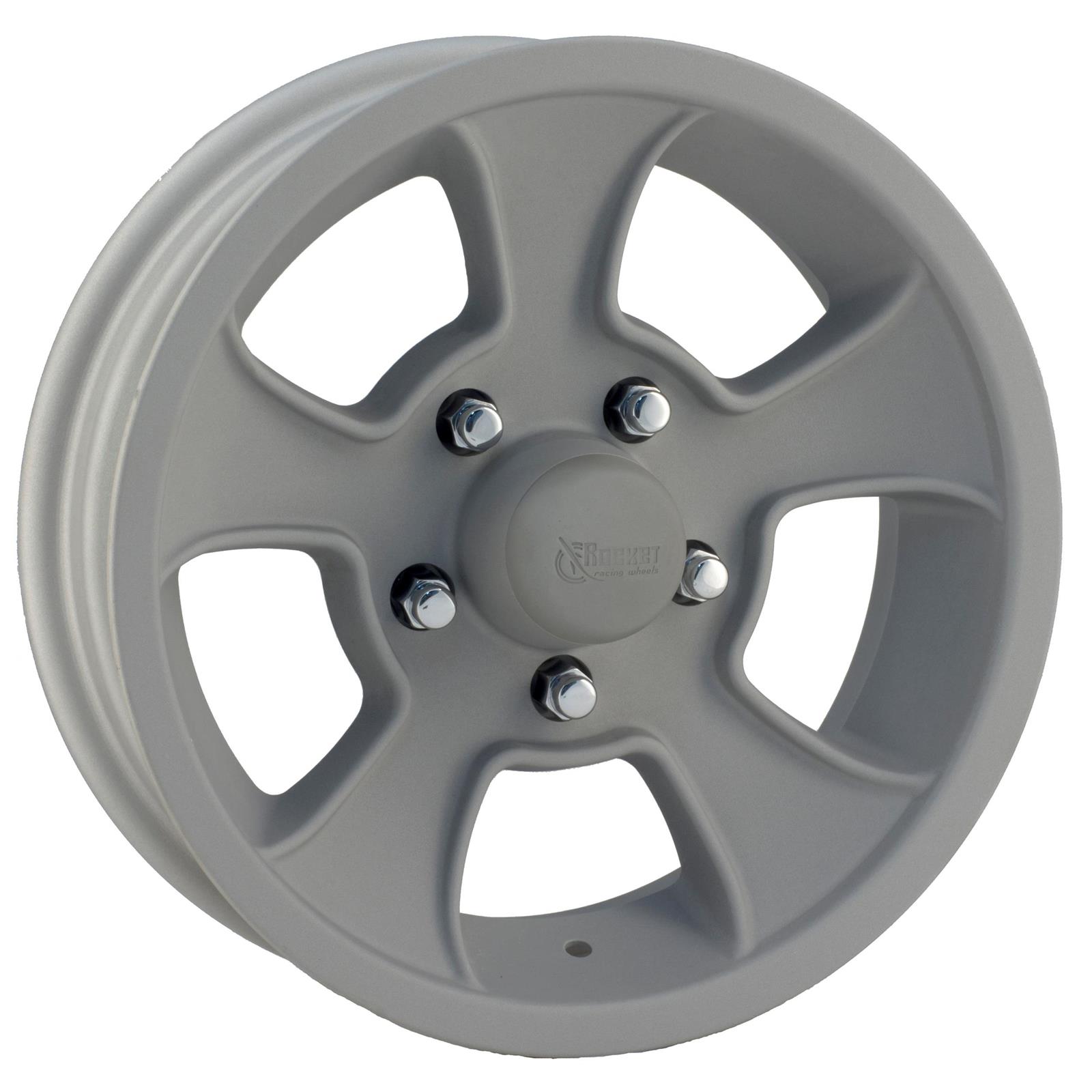 Rocket Racing Wheels Injector Series 15X4.5 Wheel, 5x4.75 BP, 2.25 BS