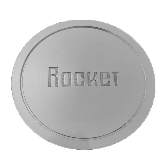 Rocket Racing Wheels TTF1-01801 Track and Touring Flat Cap
