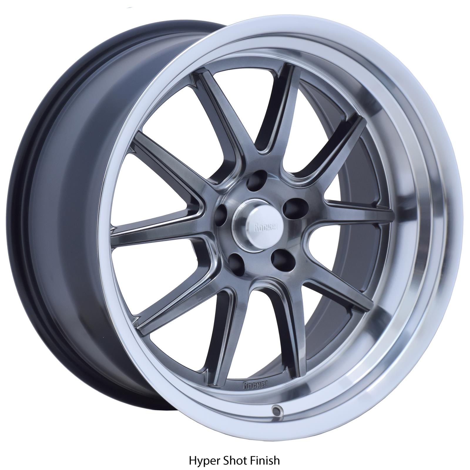 Rocket Racing Wheels Attack Wheel, 20x10, 5 on 4.75