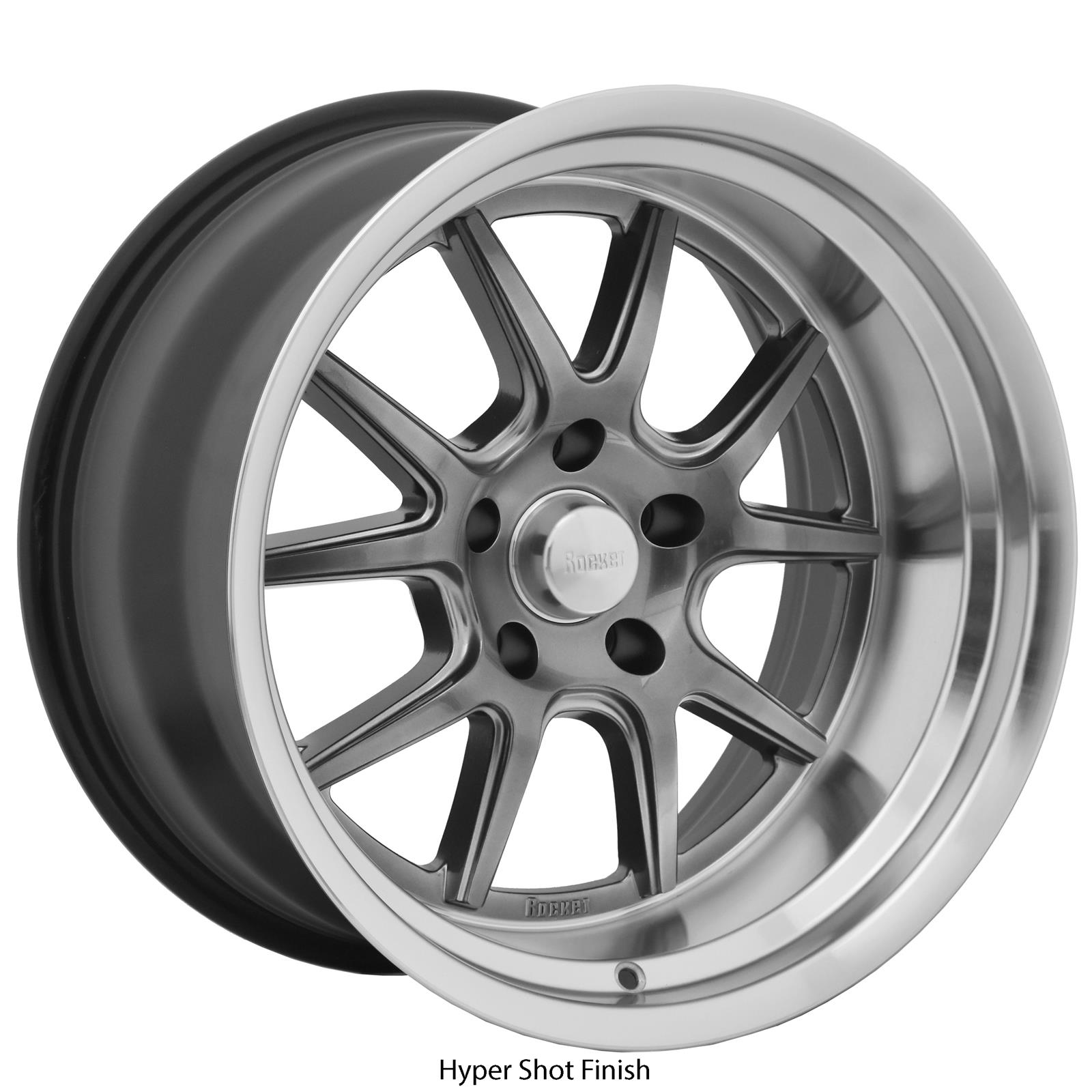 Rocket Racing Wheels Attack Wheel, 18x10, 5 on 4.5