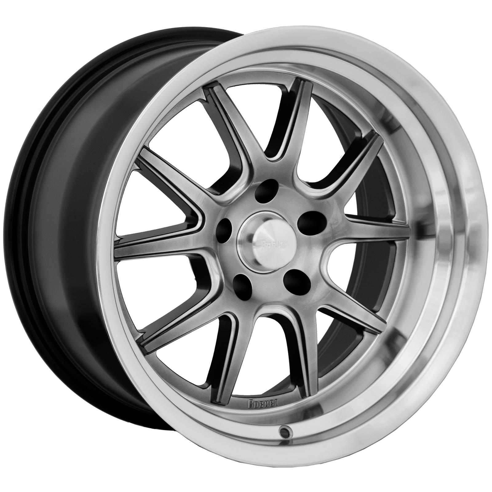 Rocket Racing Wheels TTR19-816550 Attack Wheel, 18x10, 5x4.5