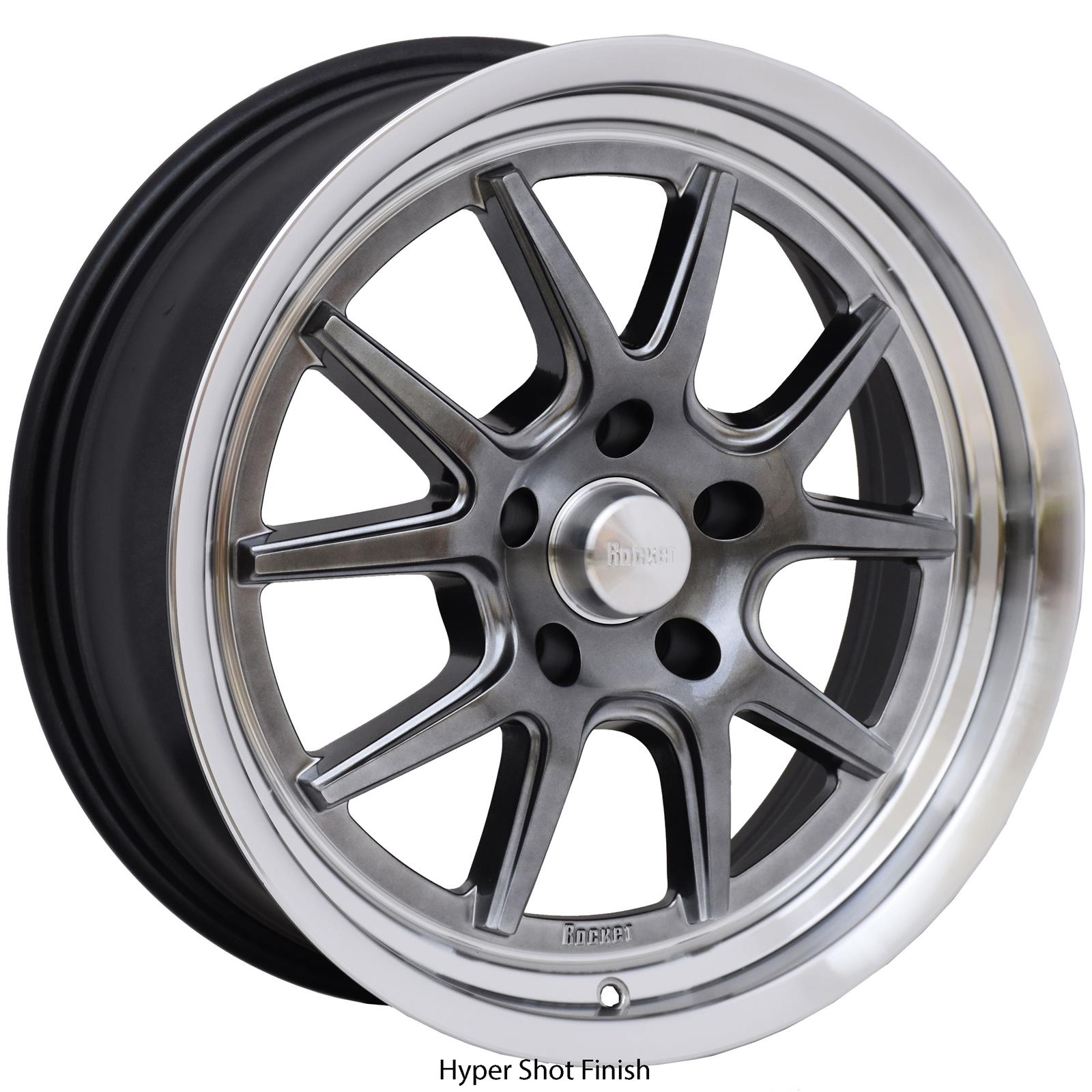 Rocket Racing Wheels Attack Wheel, 18x7, 5 on 4.5