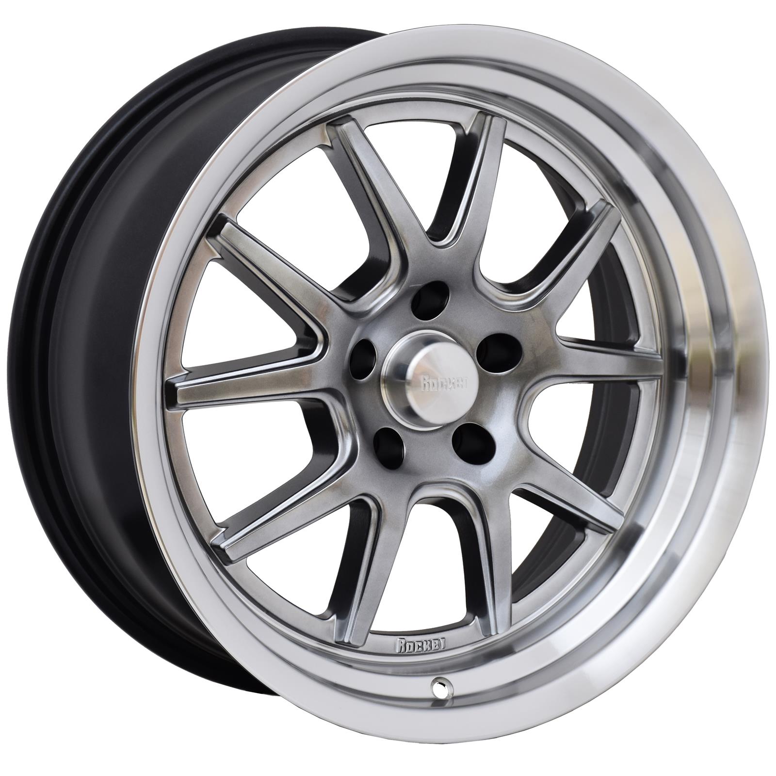 Rocket Racing Wheels Attack Wheel, 18x8, 5 on 4.5