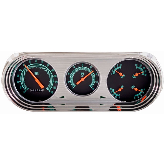 Classic Instruments NO63GS G-Stock Gauge Cluster Set, 63-65 Chevy Nova
