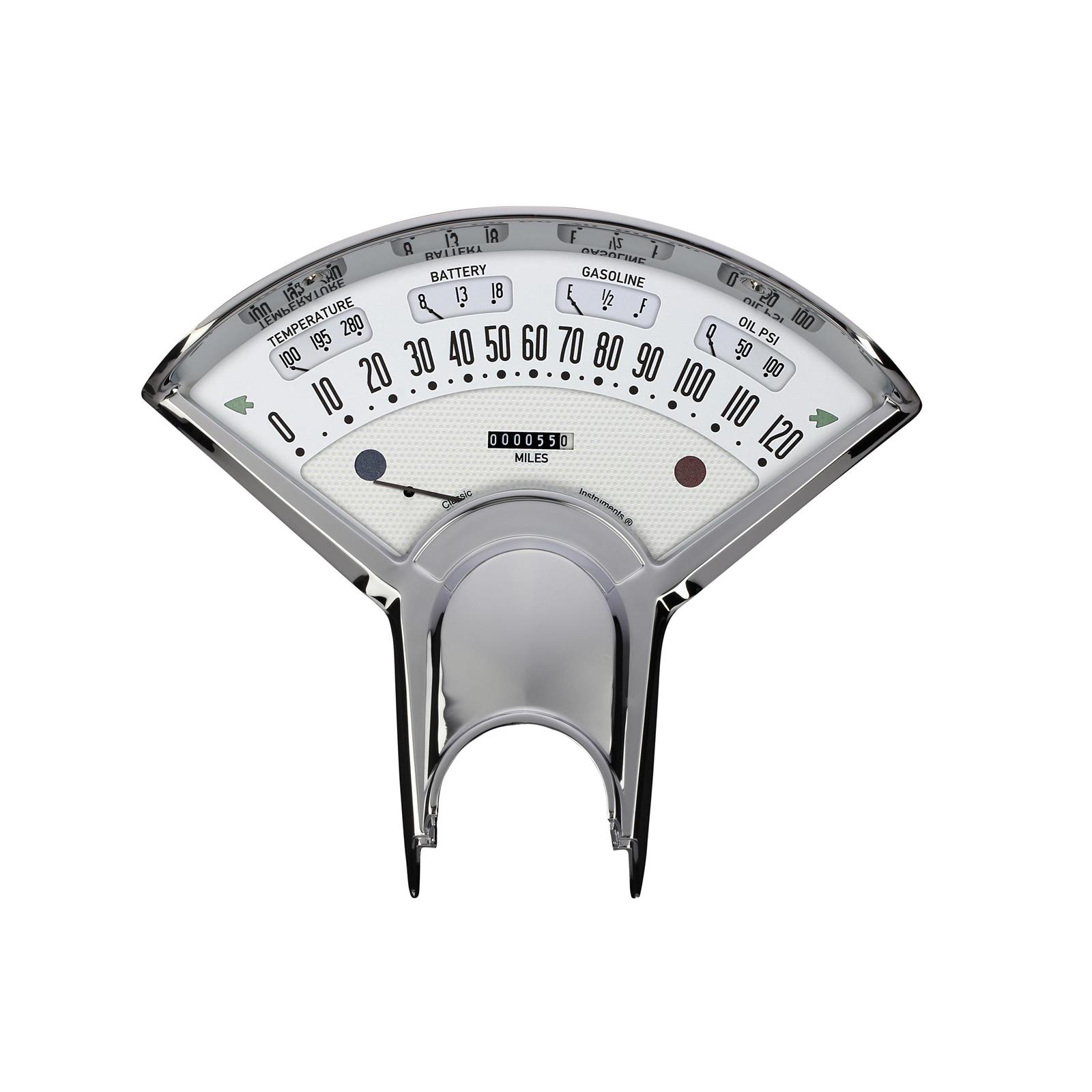 Classic Instruments BET00W Bel Era III White Direct Fit Package