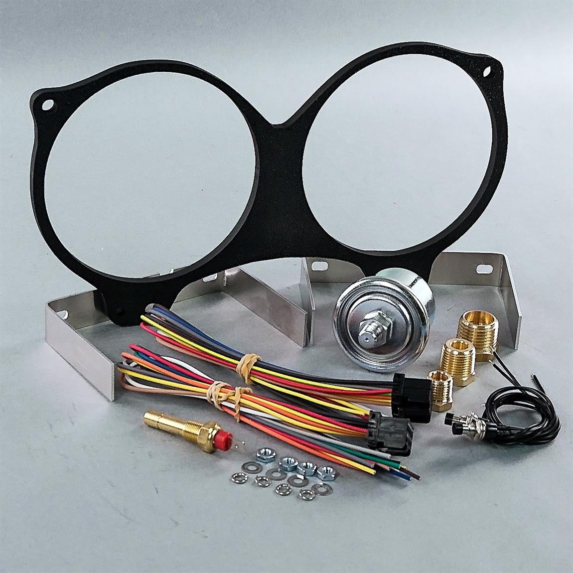 New Vintage USA 69691-01 69 Firebird Performance II Gauges Black