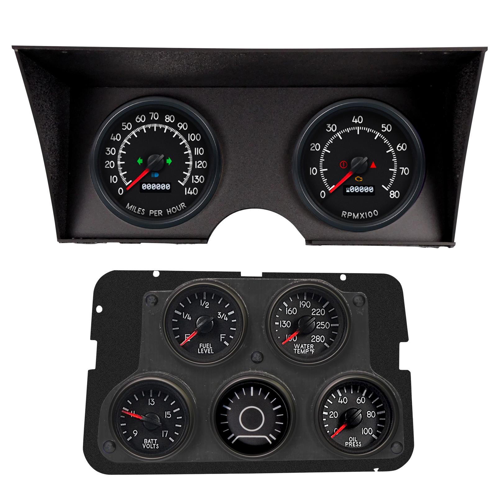 New Vintage USA 77411-01 Aviator Series Gauges, 78-82 C3 Corvette