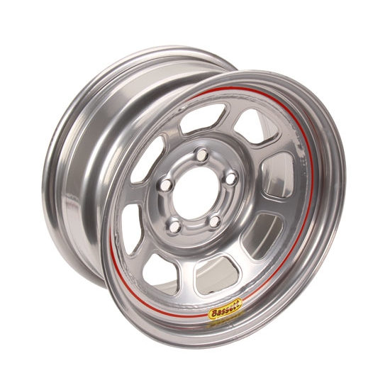 Basset DOT Approved 15 Inch Racing Wheel, 15x7, 5 on 4-3/4, Non-Beadlock