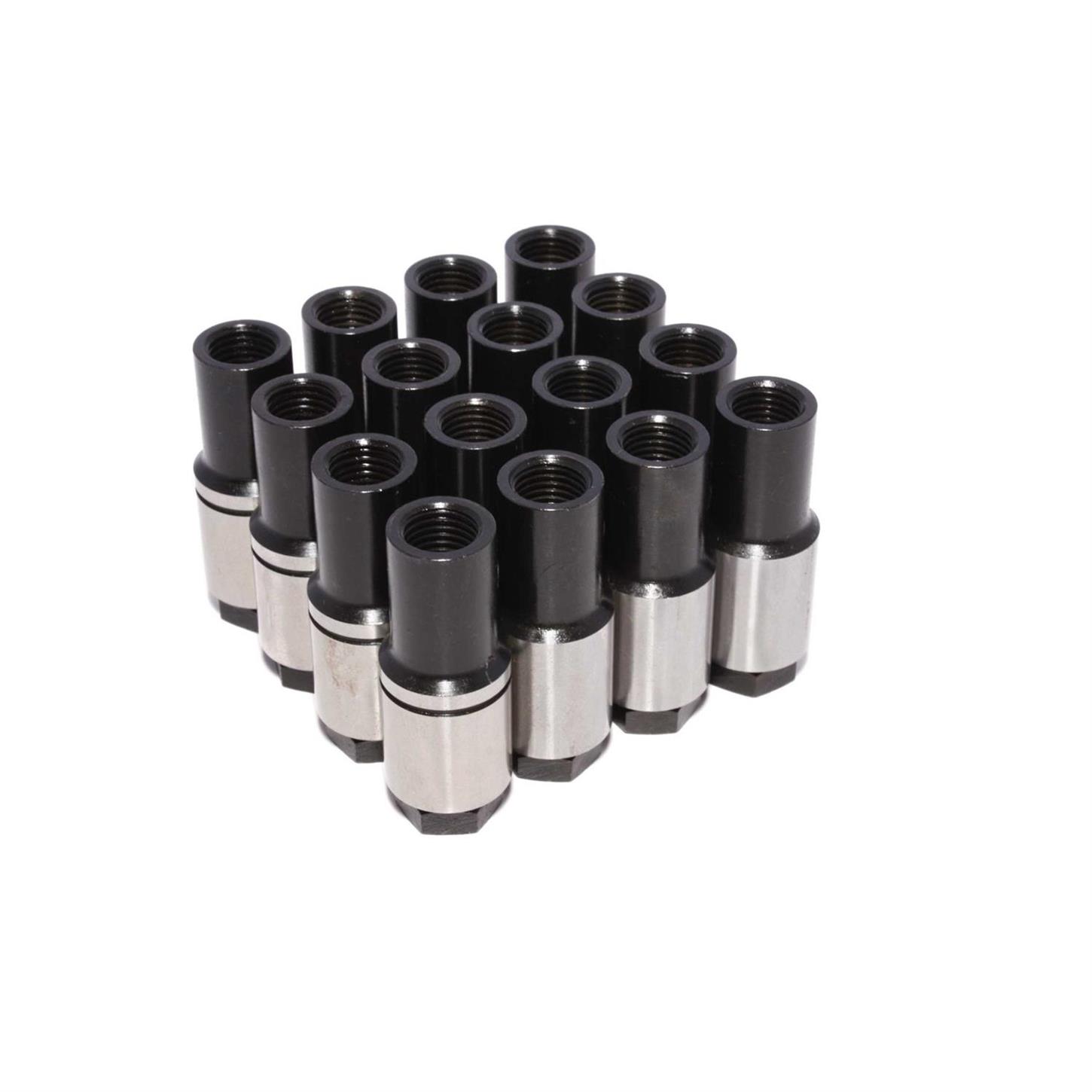 COMP Cams 4509-16 Rocker Arm Nuts, 3/8 Dia., Polylock, Set