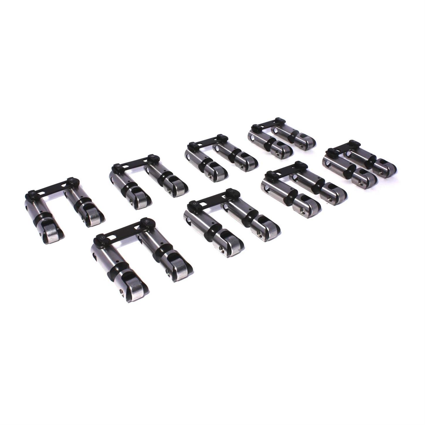 COMP Cams 838-16 Endure-X Lifters, Solid roller, Ford, Set