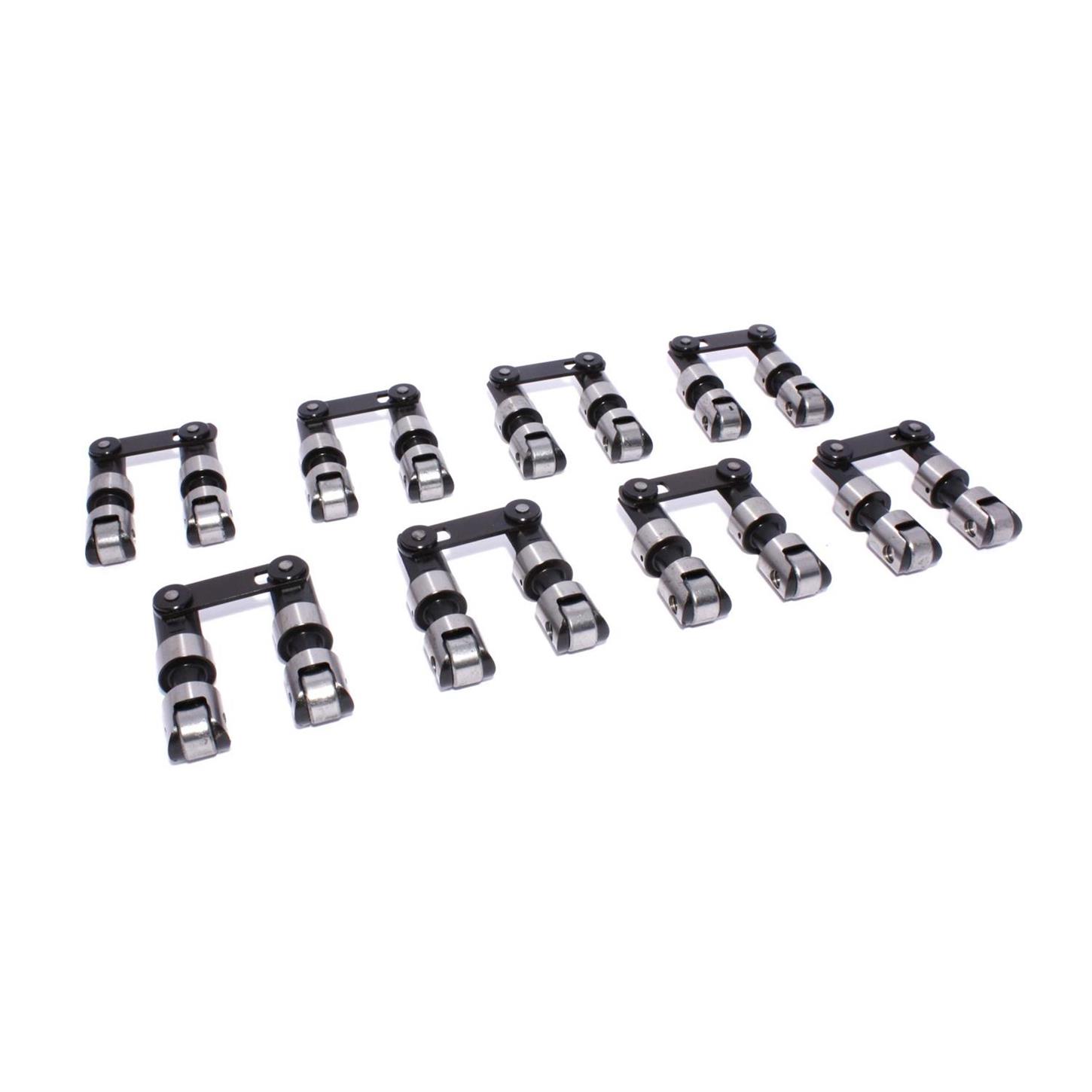 COMP Cams 87879-16 Endure-X Lifters, Solid roller, Ford S/B, Set