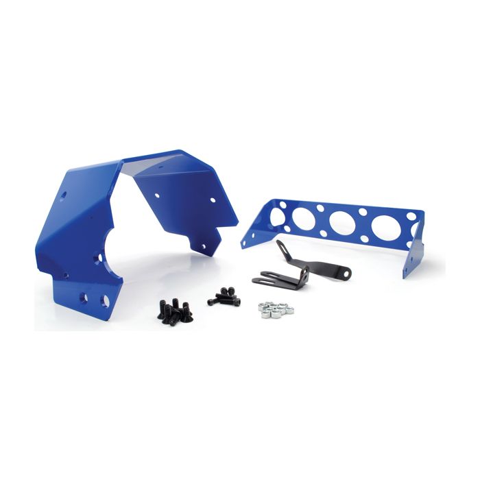 TCI 977005 Blue C4 Aluminum Trans Shield