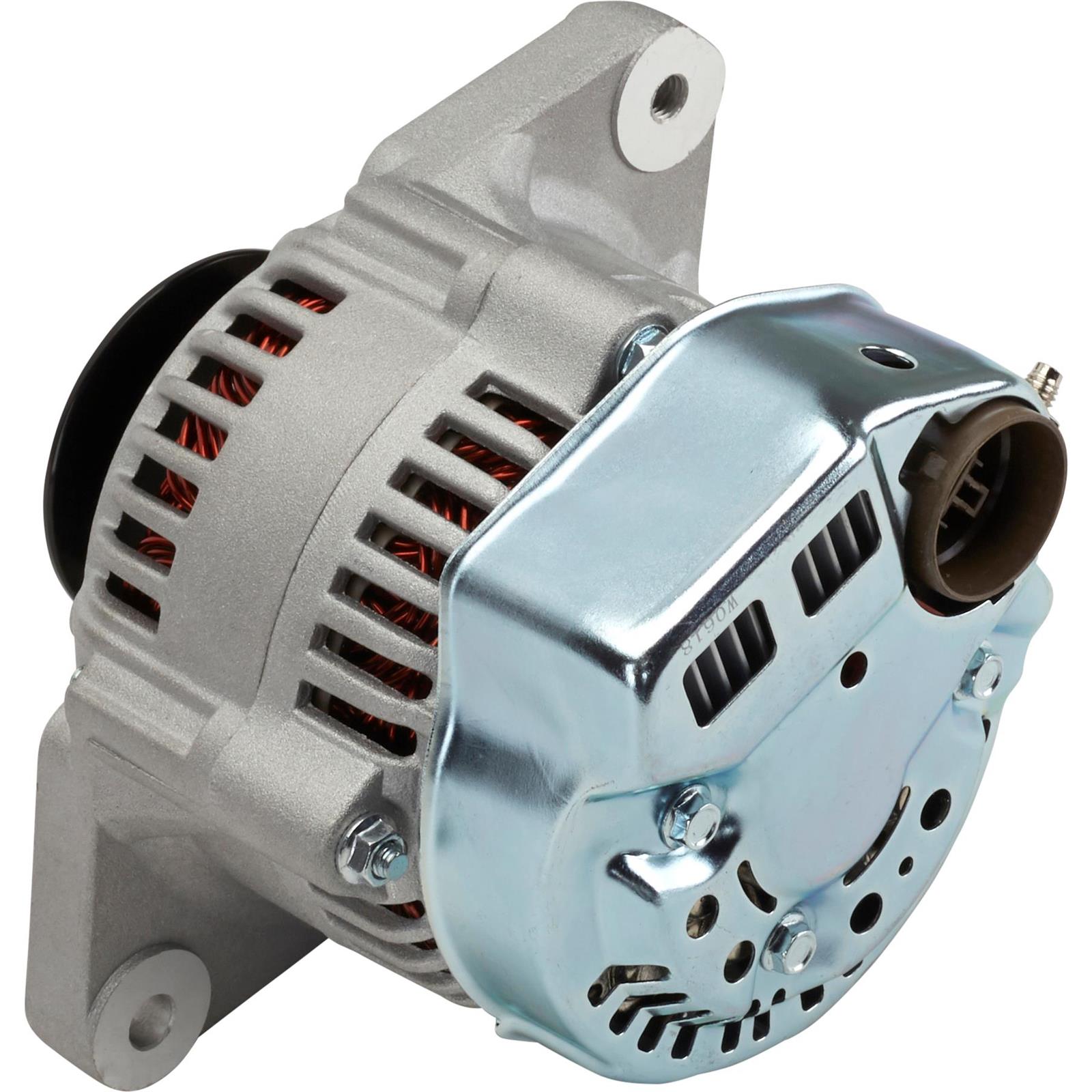 GM Denso Style 1-Wire Mini Race Alternator, 90 Amp