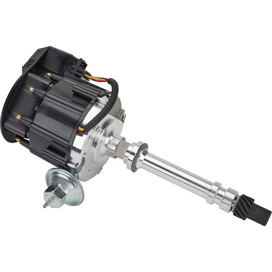 HEI Distributor w/Super Cap, SBC Small Block Chevy, Black