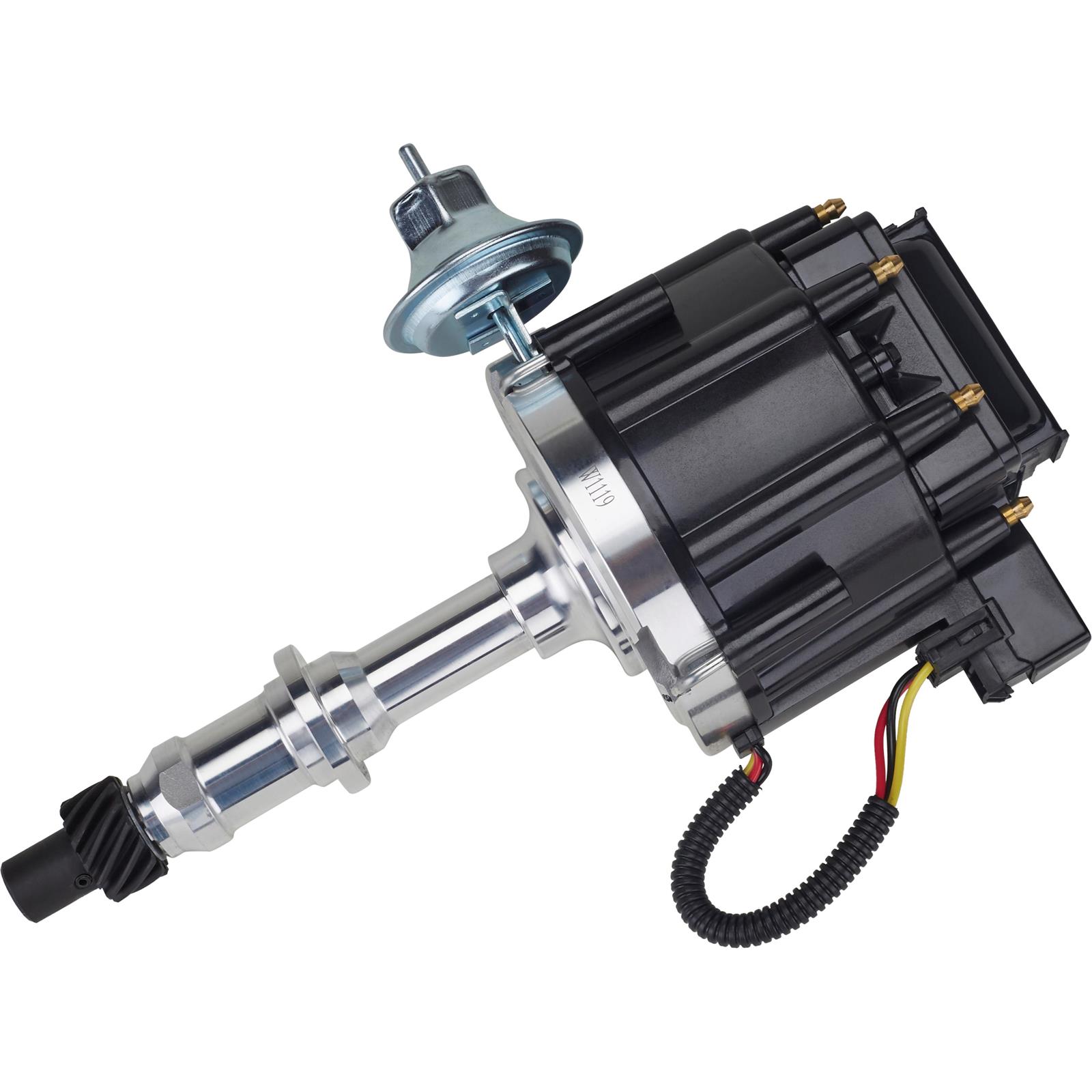 HEI Distributor, Pontiac V8, Black