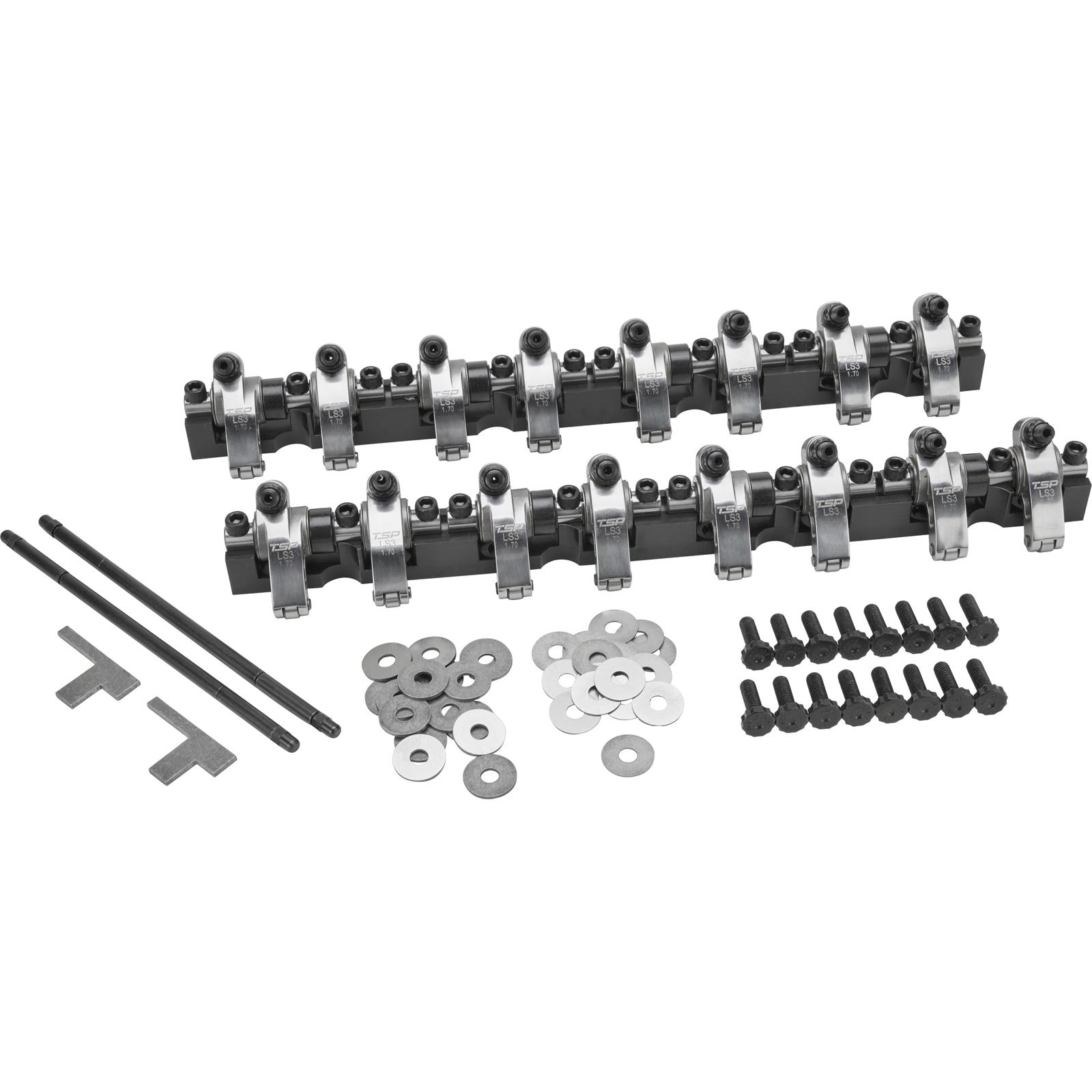 Speedway Motors LS3 SS Shaft 1.7 Pro Series Rocker Arm Set