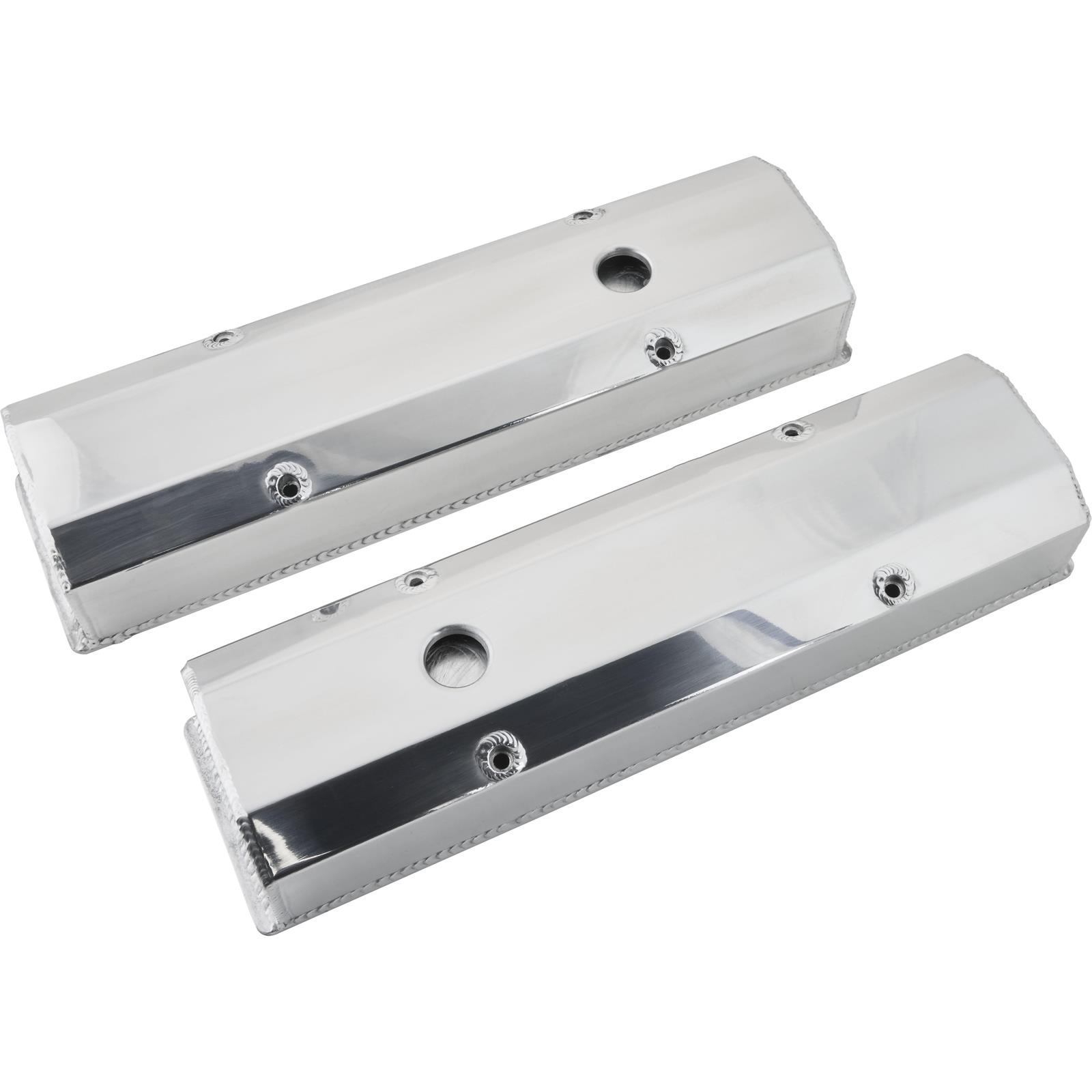 Fabricated Aluminum Small Block Chevy Tall Valve Covers