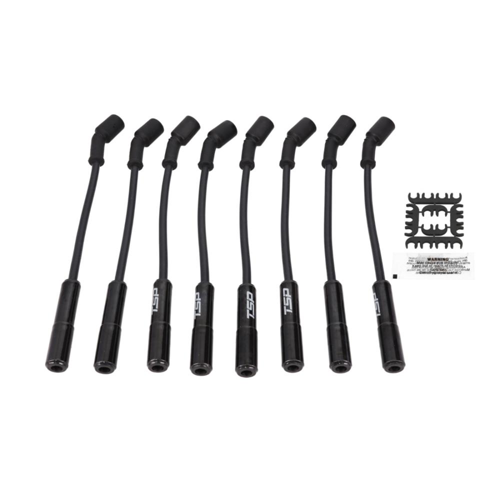 8.5mm LS Spark Plug Wire Set, 180 Degree Boots, 12 Inch