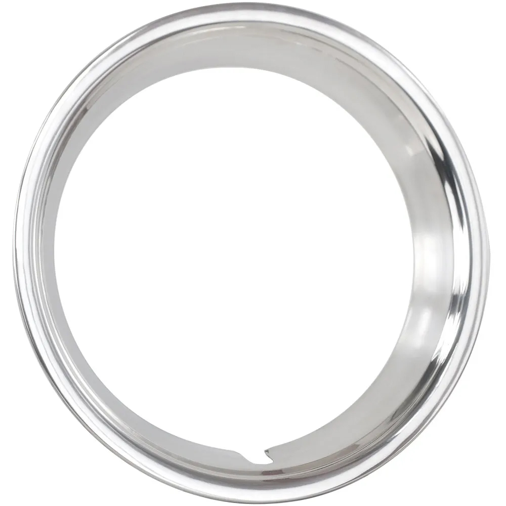Wheel Vintiques 3007-1 Trim Ring, 14x2 Inch Round, Stainless