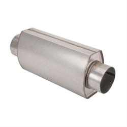 Dynatech® 776-14402 Oval Split Flow Muffler, 4 Inch