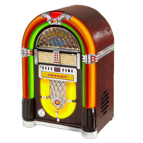Crosley CR1703A-CH Nostalgic Tabletop Jukebox