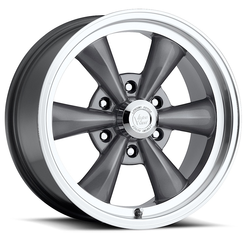 Vision 141H7883GM0 American Muscle 141H Legend 6 Wheel, 17X8