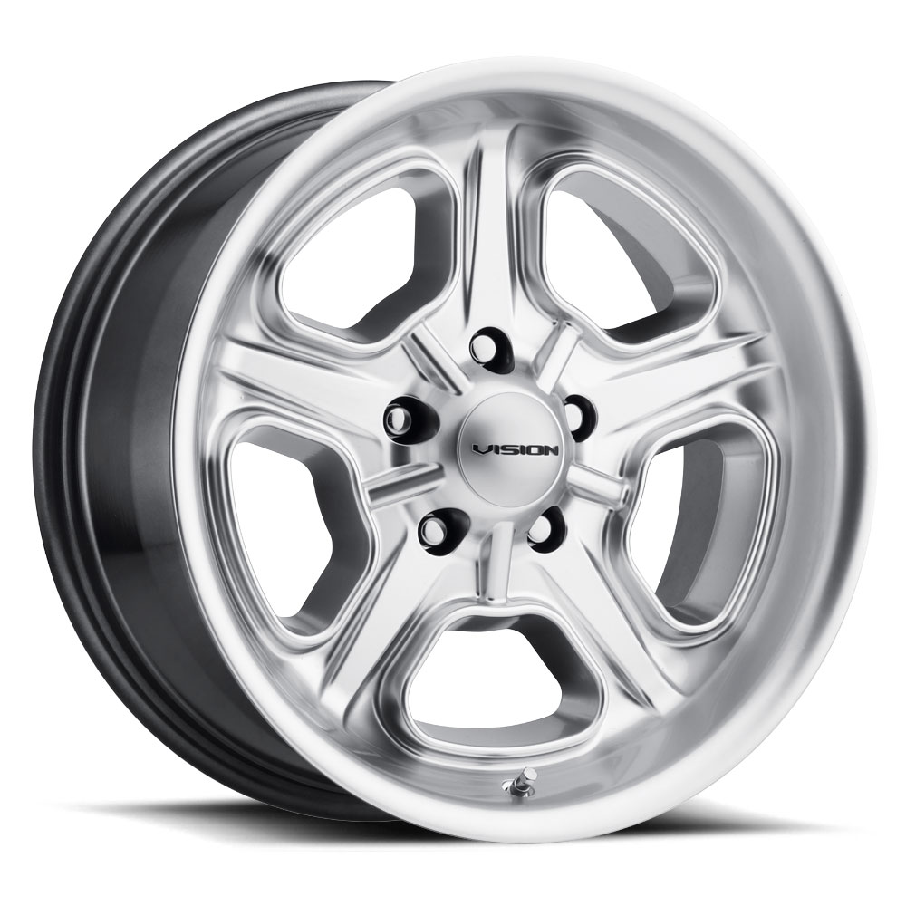 Vision 147-5765HS-7 American Muscle 147 Daytona Wheel, 15X7