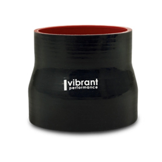 Vibrant 2837 Transition Hose Coupler, 4 To 4.5 Inch ID, Black