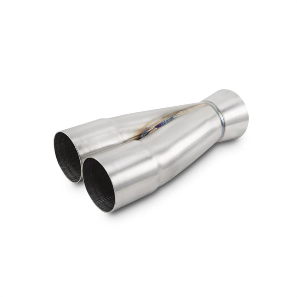 Vibrant 10355 Stainless Steel Merge Collector, 2-1, 2 x 4 Inch