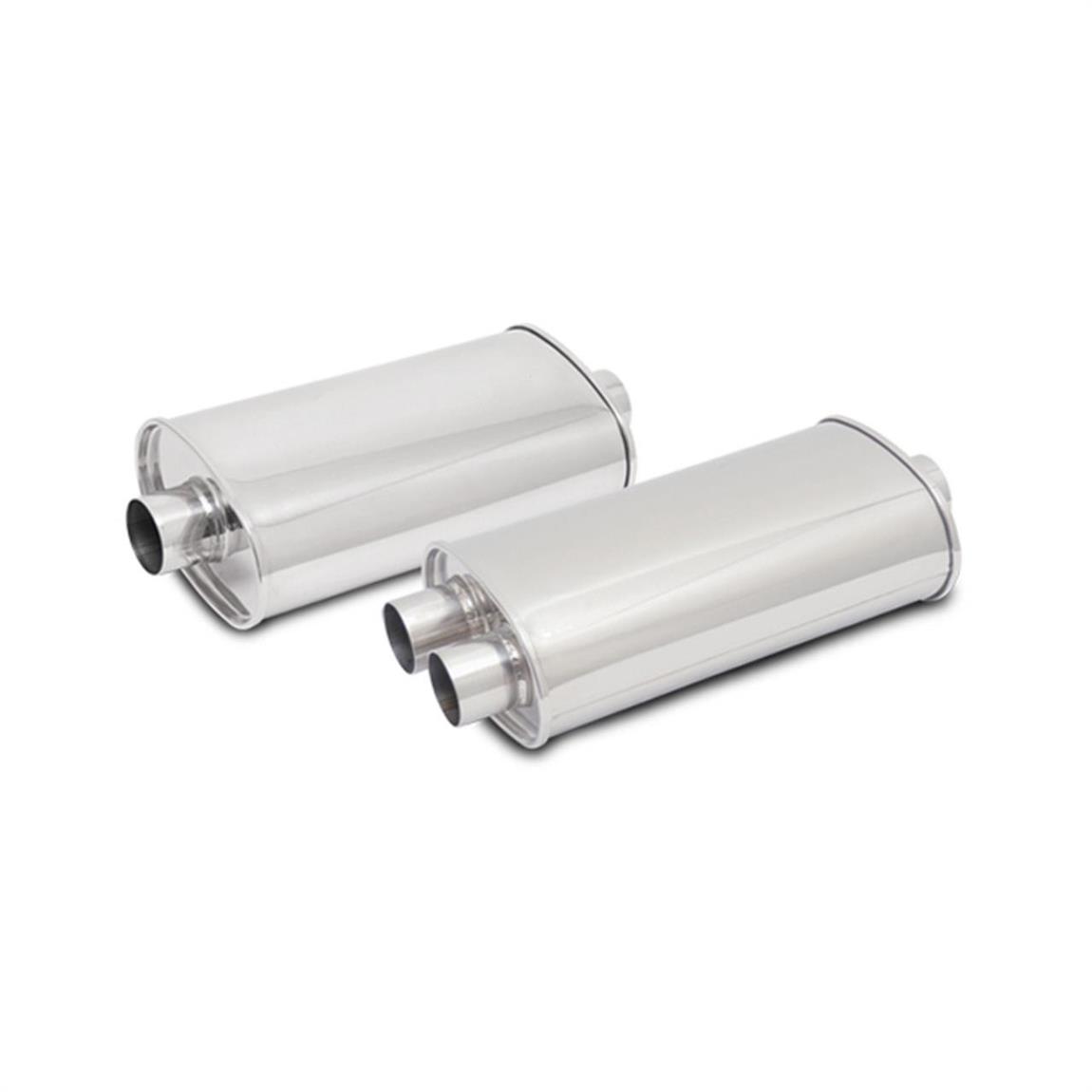 Vibrant 1107 Streetpower 20" Stainless Steel Universal Muffler