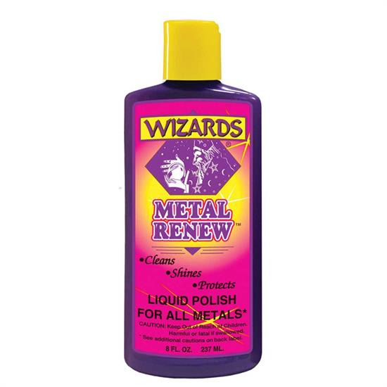 Wizards Products 11020 Metal Renew Liquid Polish, 8 oz