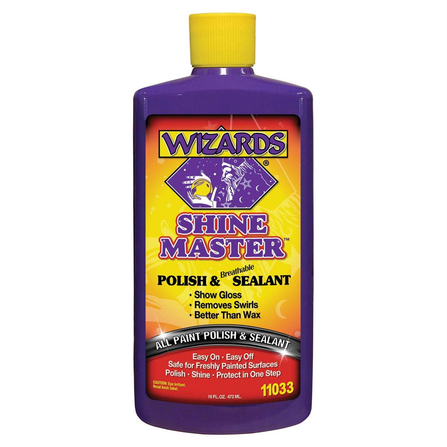 Wizards Products 11033 Shine Master Polish & Sealant, 16 oz