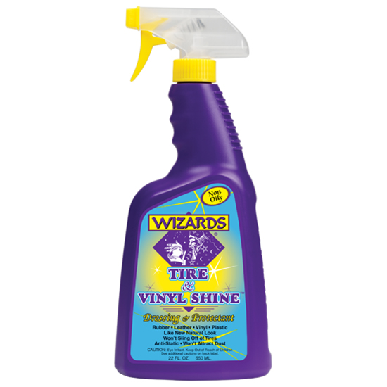 Wizards Products 11055 Tire & Vinyl Shine, 22 oz