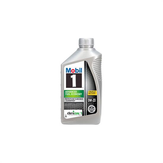 Mobil 1 124184 Fuel Economy Motor Oil, 0W-20, 6 Quarts