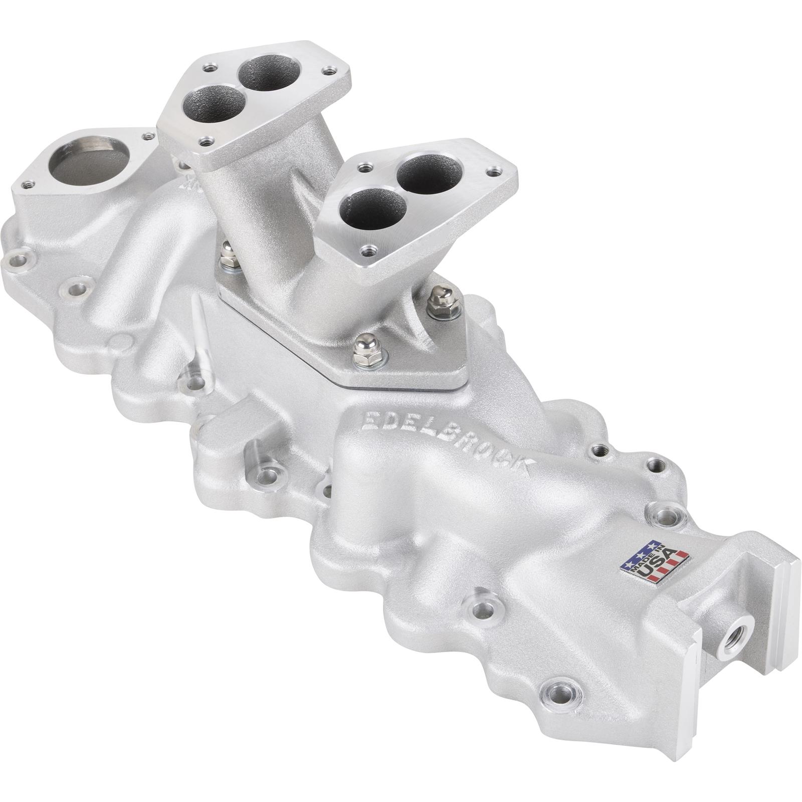 Edelbrock 1938-48 Ford/Mercury Flathead Aluminum Intake Manifold, Dual ...
