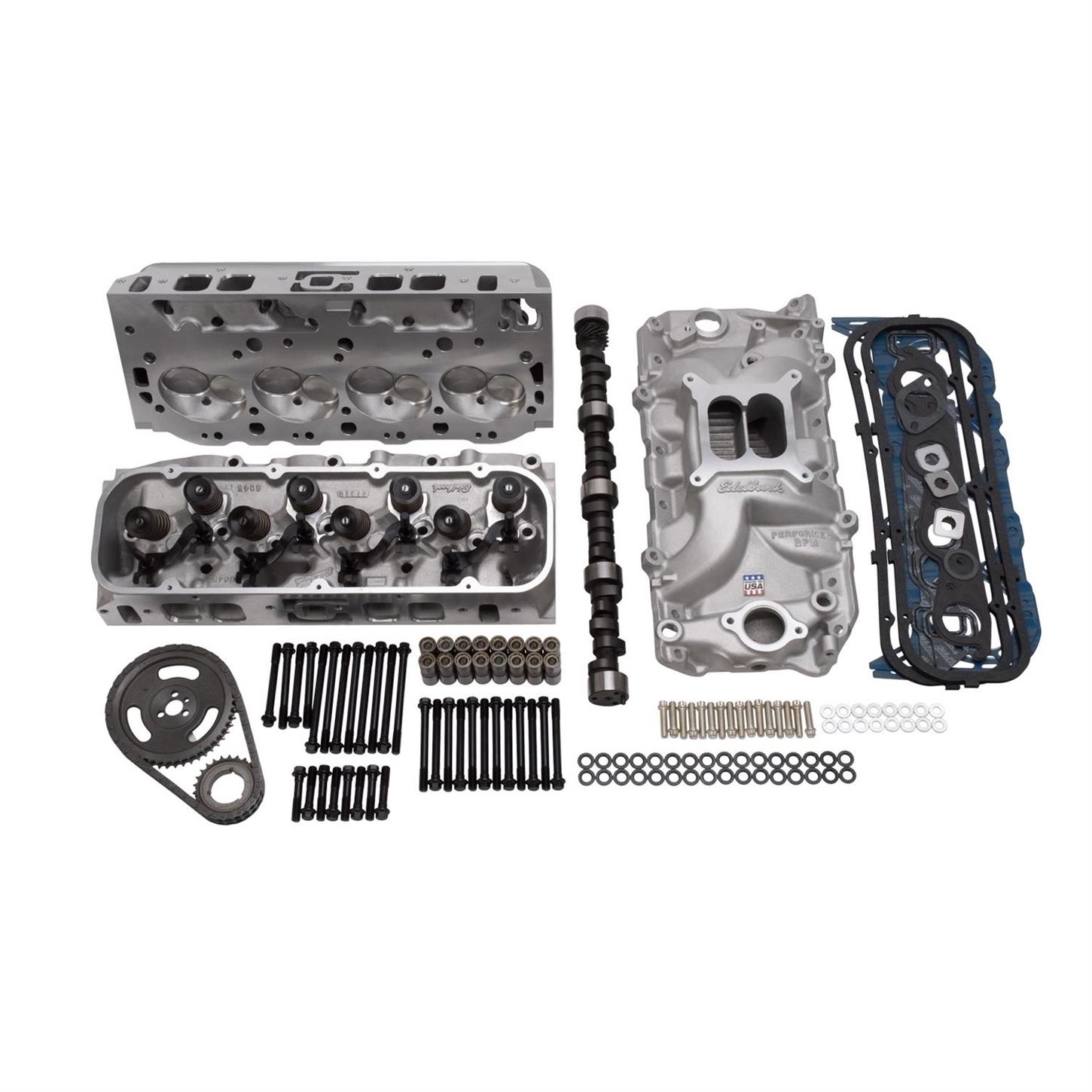 Edelbrock 2024 Power Package Top End Engine Kit, Big Block Chevy