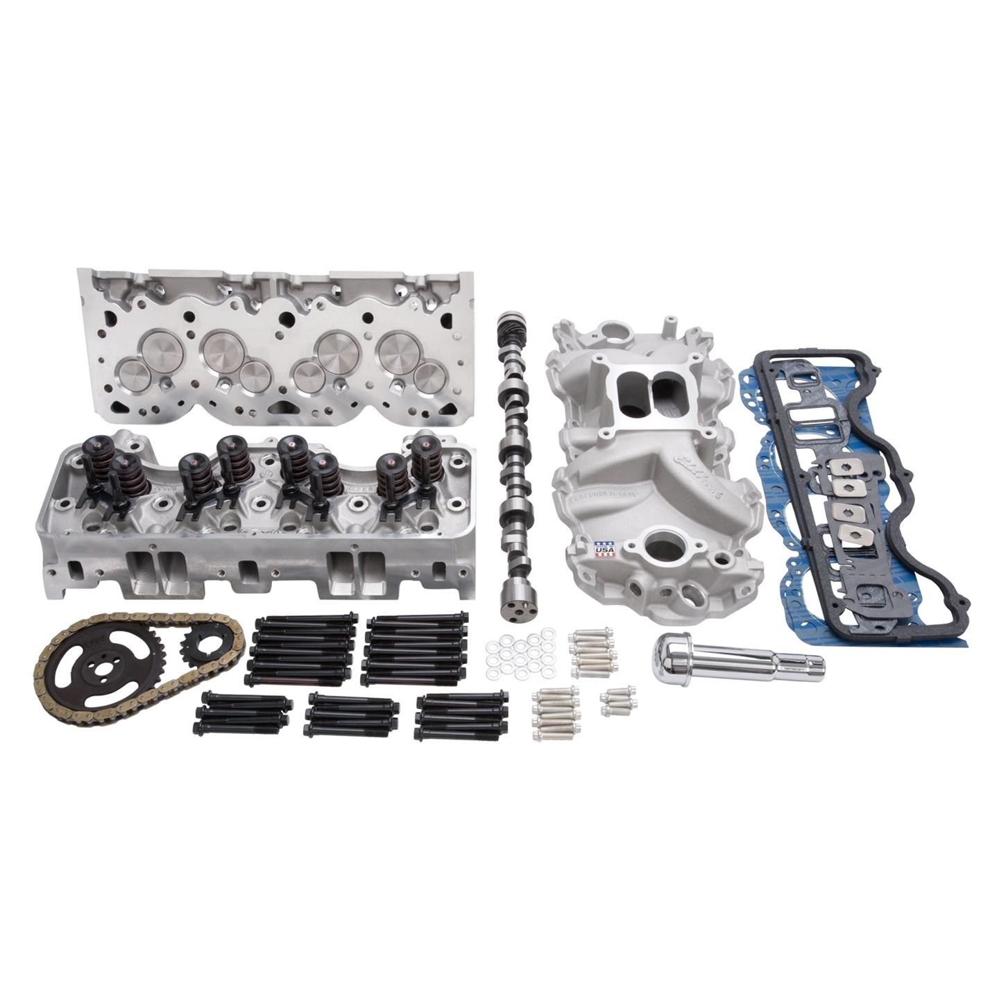 Edelbrock 2039 Power Package Top End Kit, Chevy