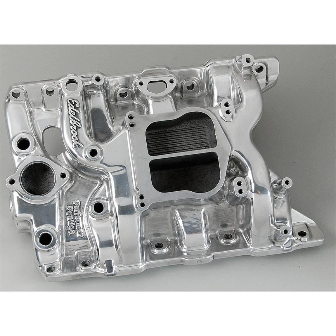Edelbrock 21561 Performer Intake Manifold, Pontiac 326-455