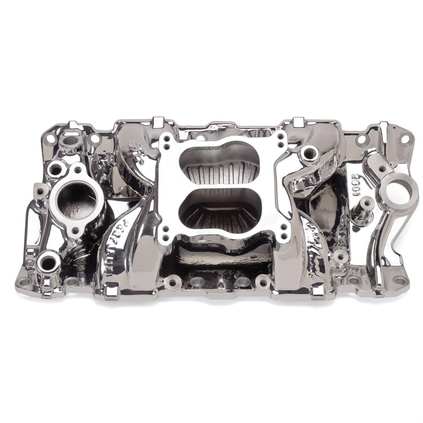 Edelbrock Performer Air-Gap Intake Manifold Small Block V8 Endurashine