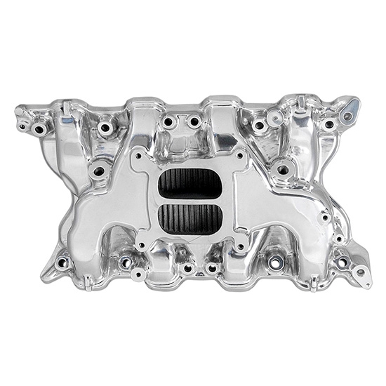 Edelbrock 26651 Performer Intake Manifold, Polished, Ford 351C