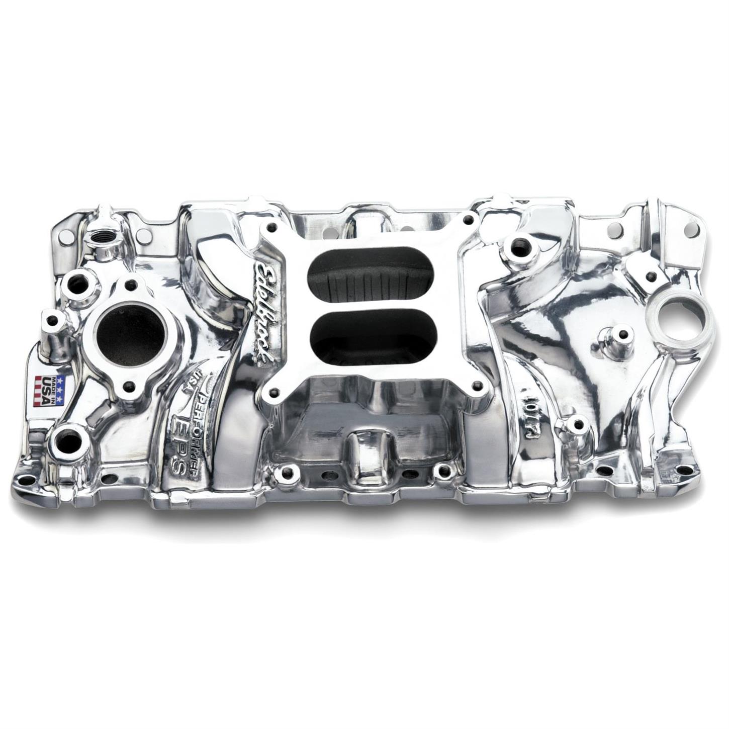 Edelbrock 27011 Performer EPS Intake Manifold, Small Block Chevy