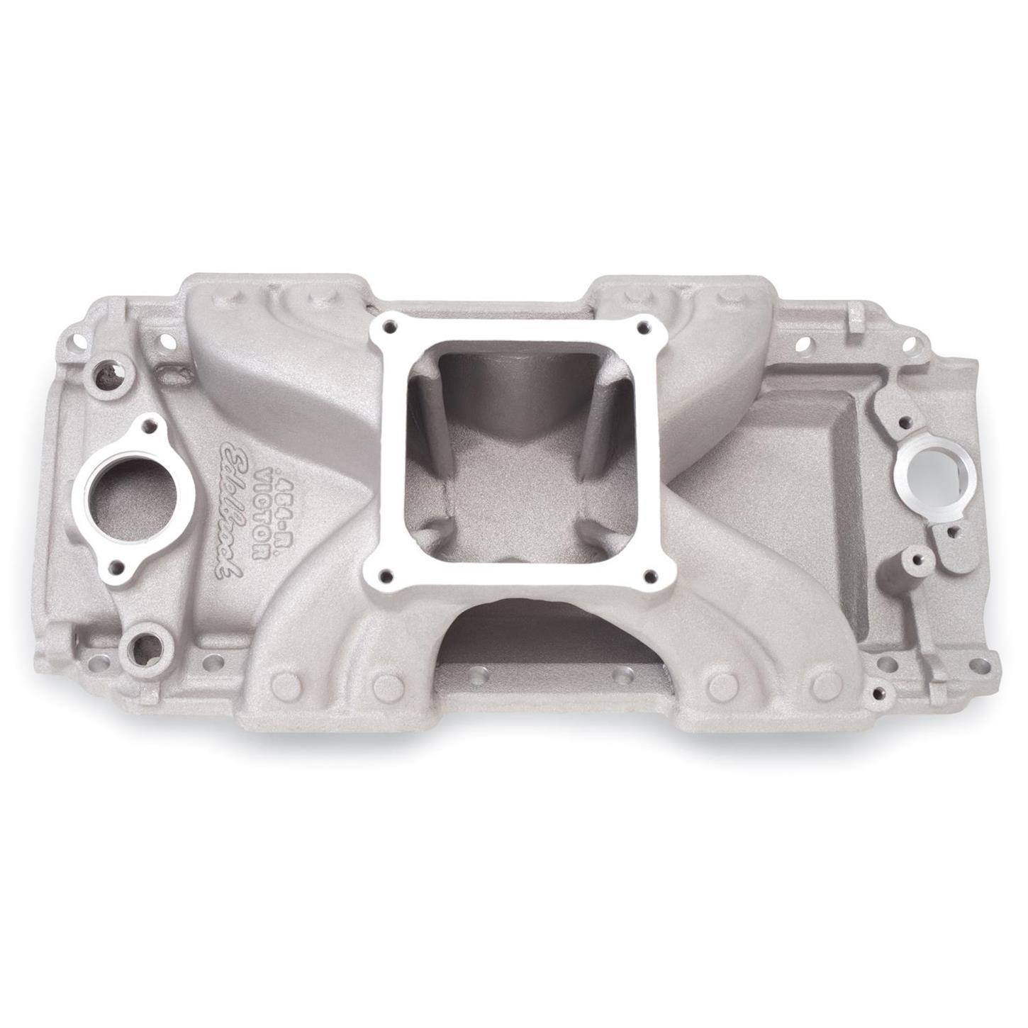 Edelbrock 28070 Victor 454 Large Oval Port Intake Manifold,, BB Chevy
